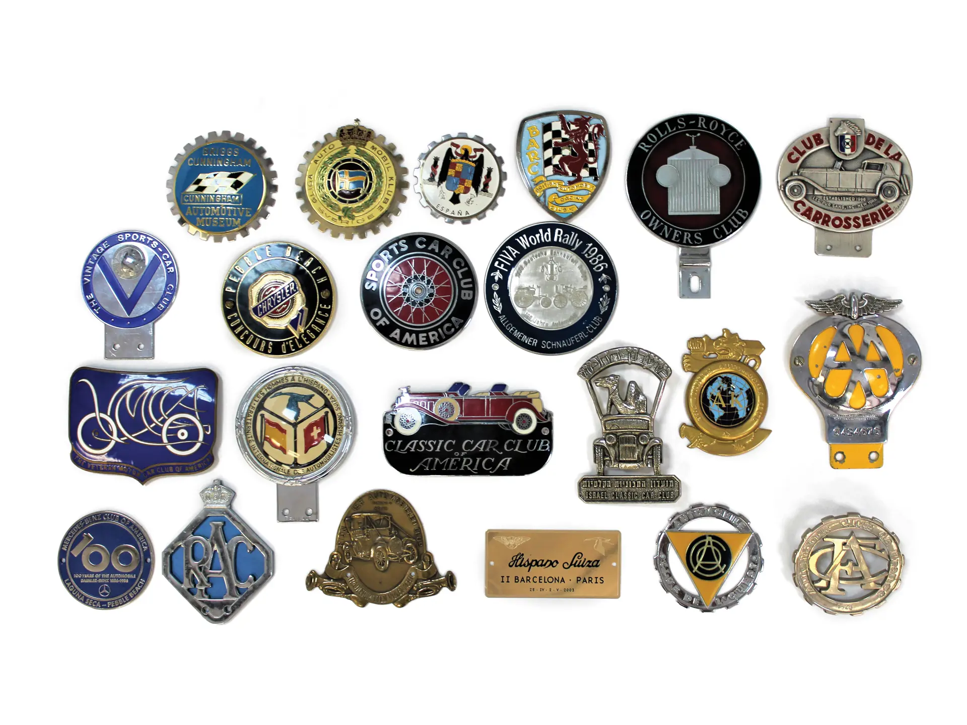 Automobile Badges, Plaques, and Club Badges | Hershey 2018 | RM Sotheby's