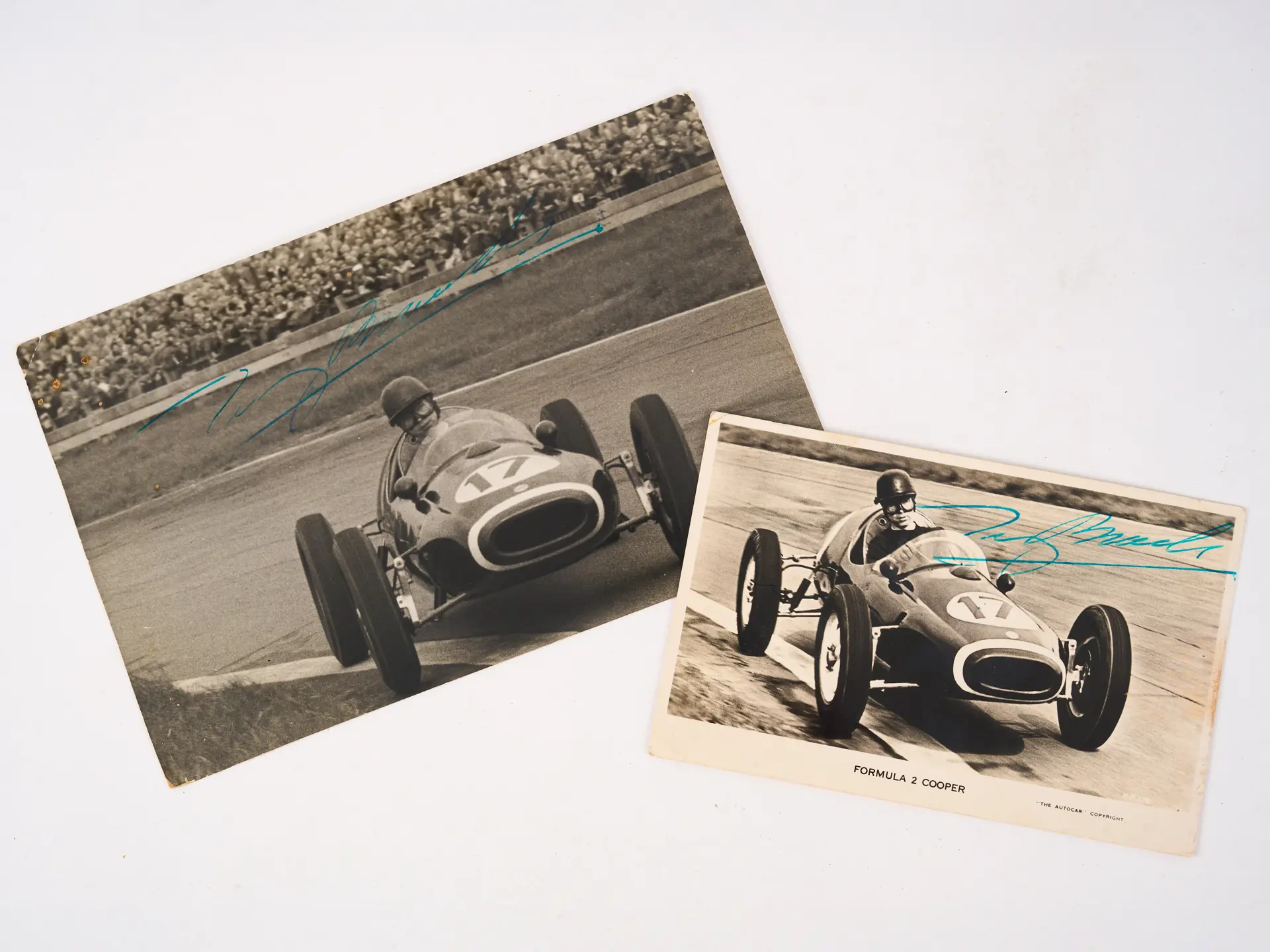 Two Tony Brooks Signed Photographs | The February Memorabilia Sale ...