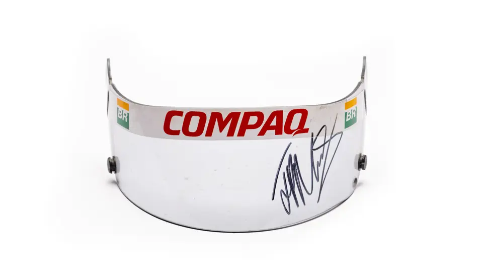 2002 Juan Pablo Montoya BMW Williams Formula 1 Signed Visor | The ...