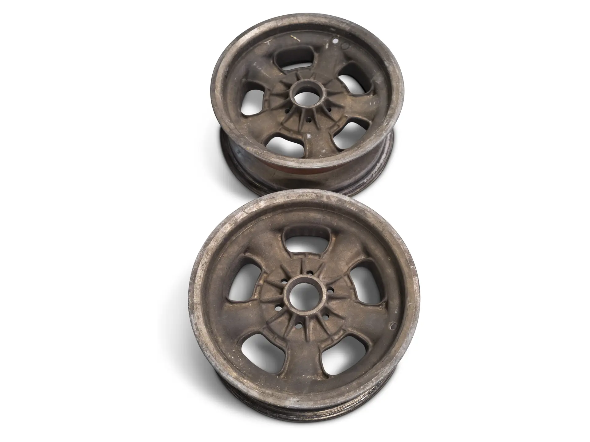 Pair of 18 in. Halibrand Integral Finned Pressure Plate Big Window ...