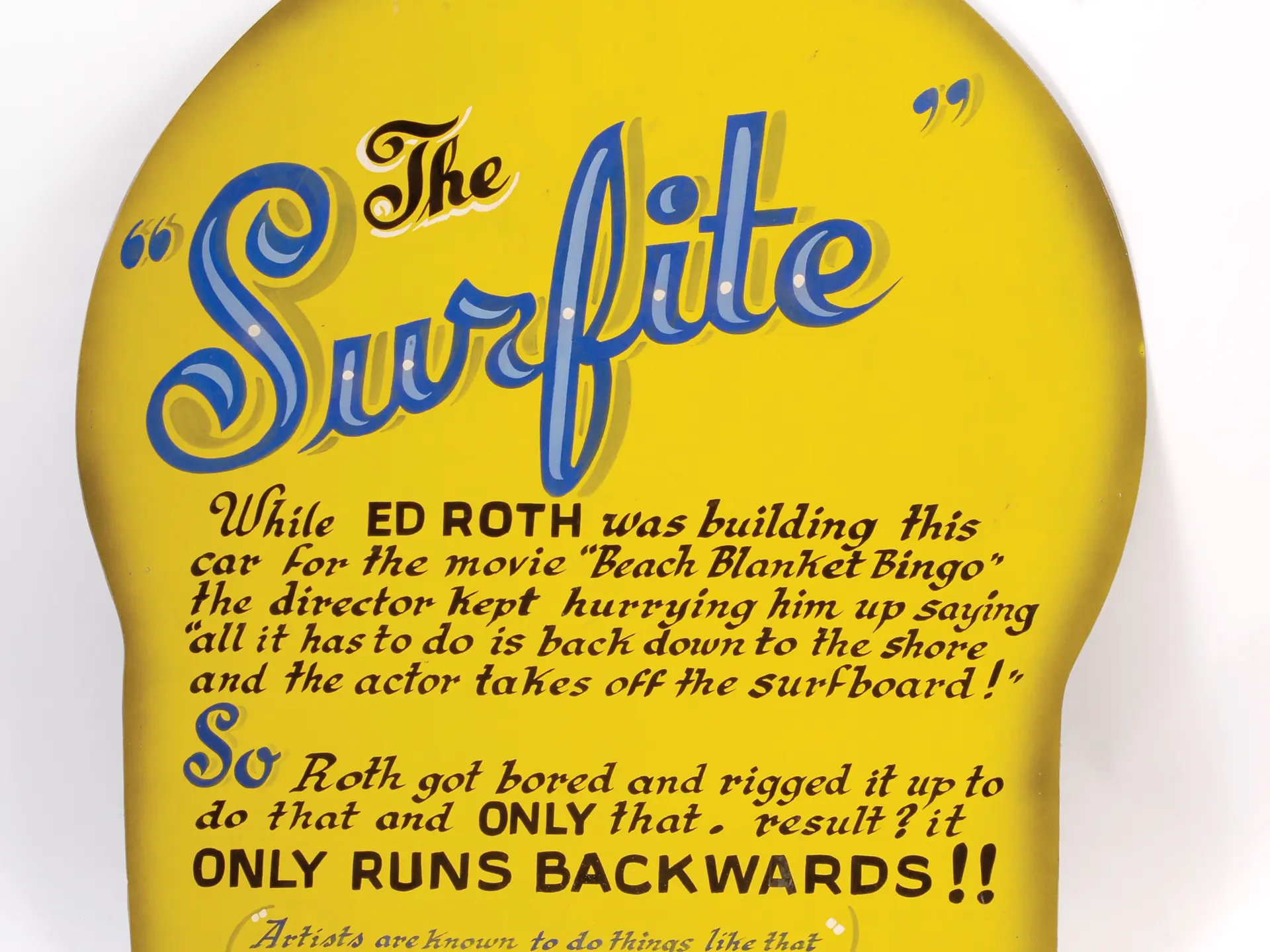 Von Dutch - The Surfite | The Brucker Collection | RM Sotheby's