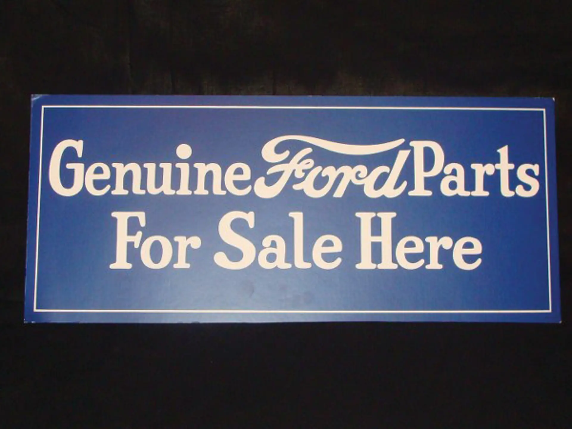 Well Preserved NOS Original Ford Cardboard Advertising Sign (21 x 9.5 ...