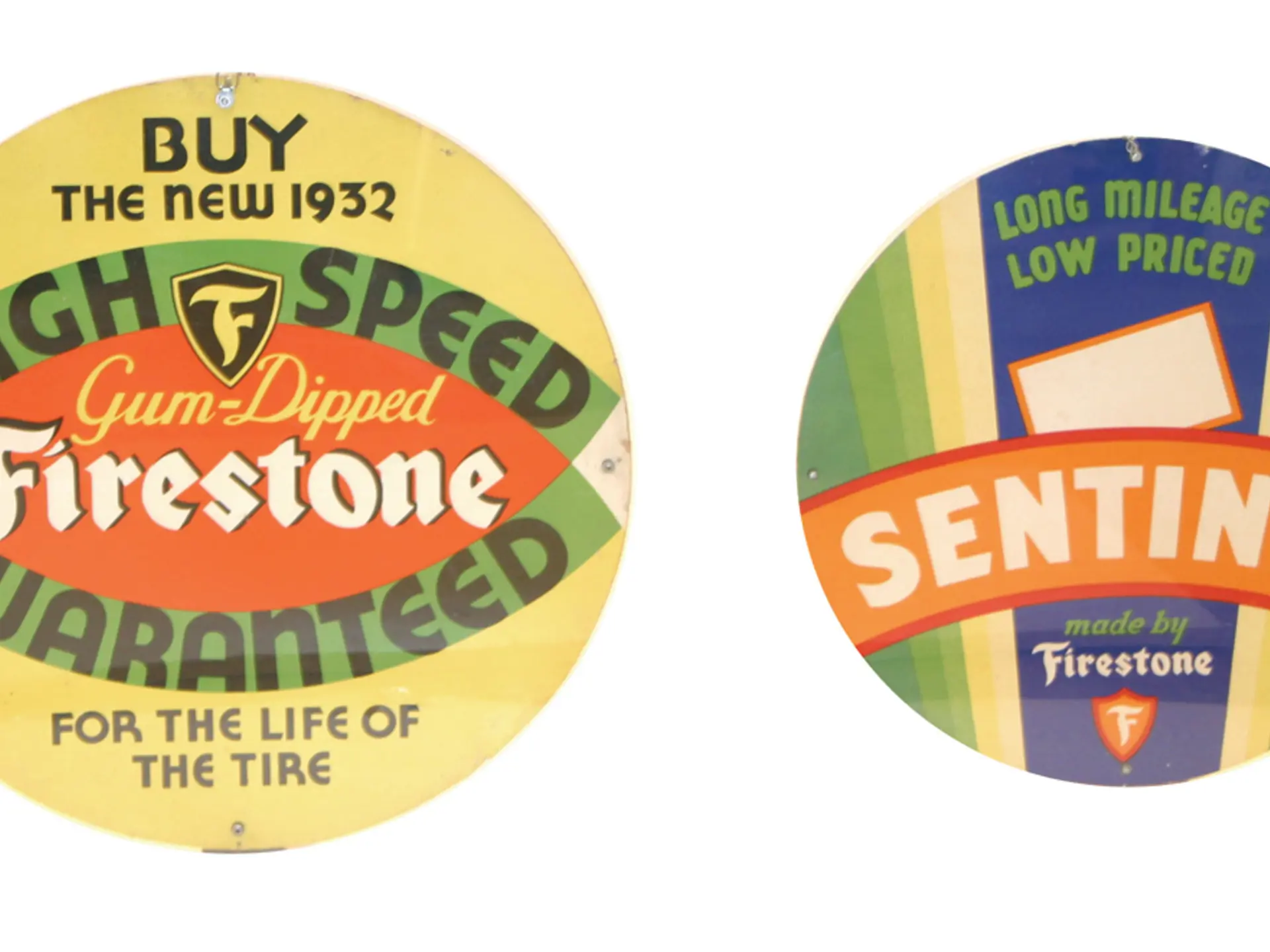FIRESTONE SIGNS | Private Collection of Tom & Marlene Stackhouse | RM ...