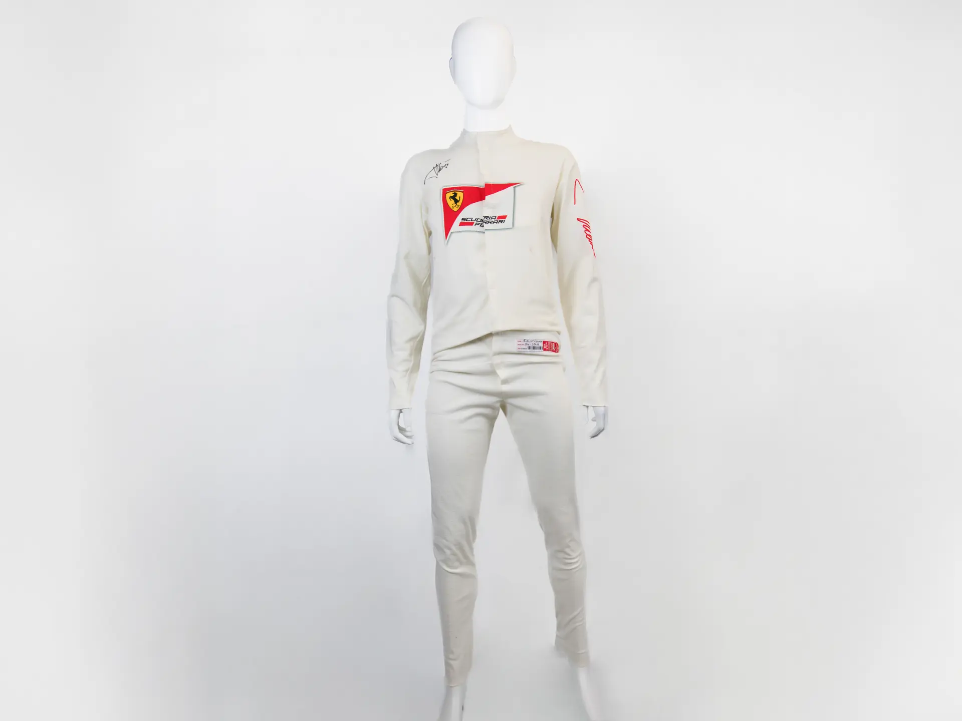 2014 Fernando Alonso Scuderia Ferrari Formula 1 Full Length Signed Puma ...