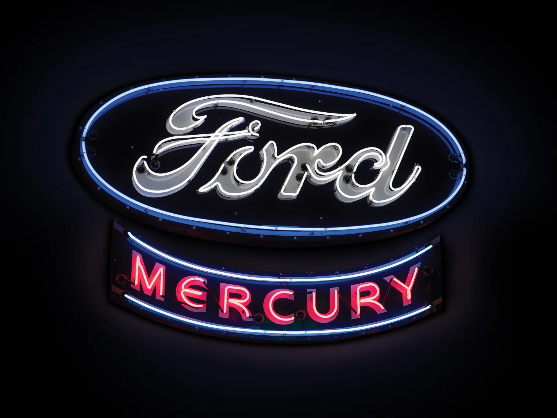 Ford Mercury Neon Sign | The Dingman Collection | RM Sotheby's