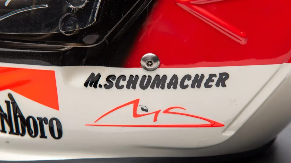 1996 Michael Schumacher Bell Scuderia Ferrari Formula 1 Helmet | Full ...