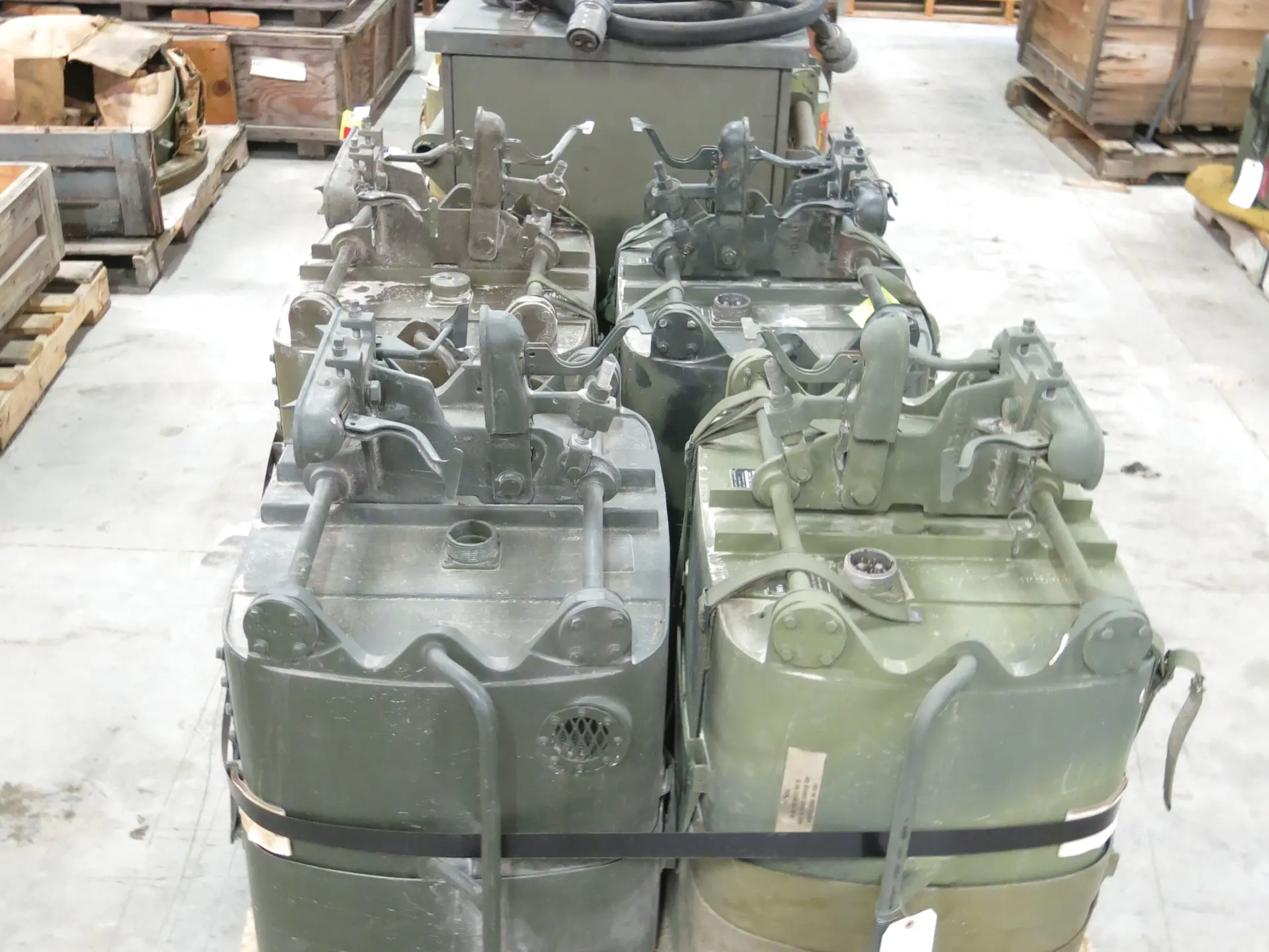 One Lot Of Search Lights And Power Supply, And Parts | The Littlefield ...