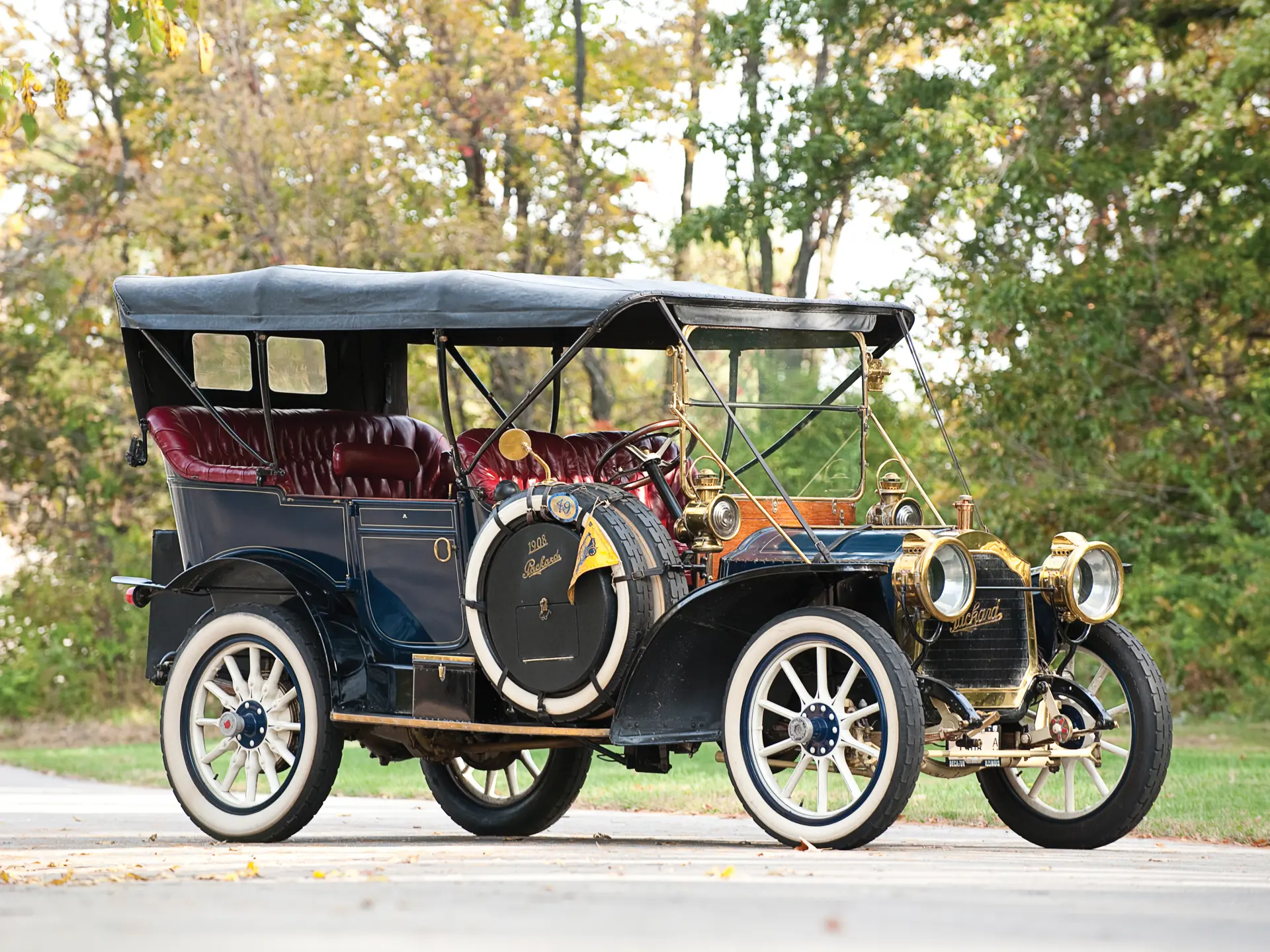 1908 Packard Model 30 7-Passenger Touring | Amelia Island 2011 | RM ...
