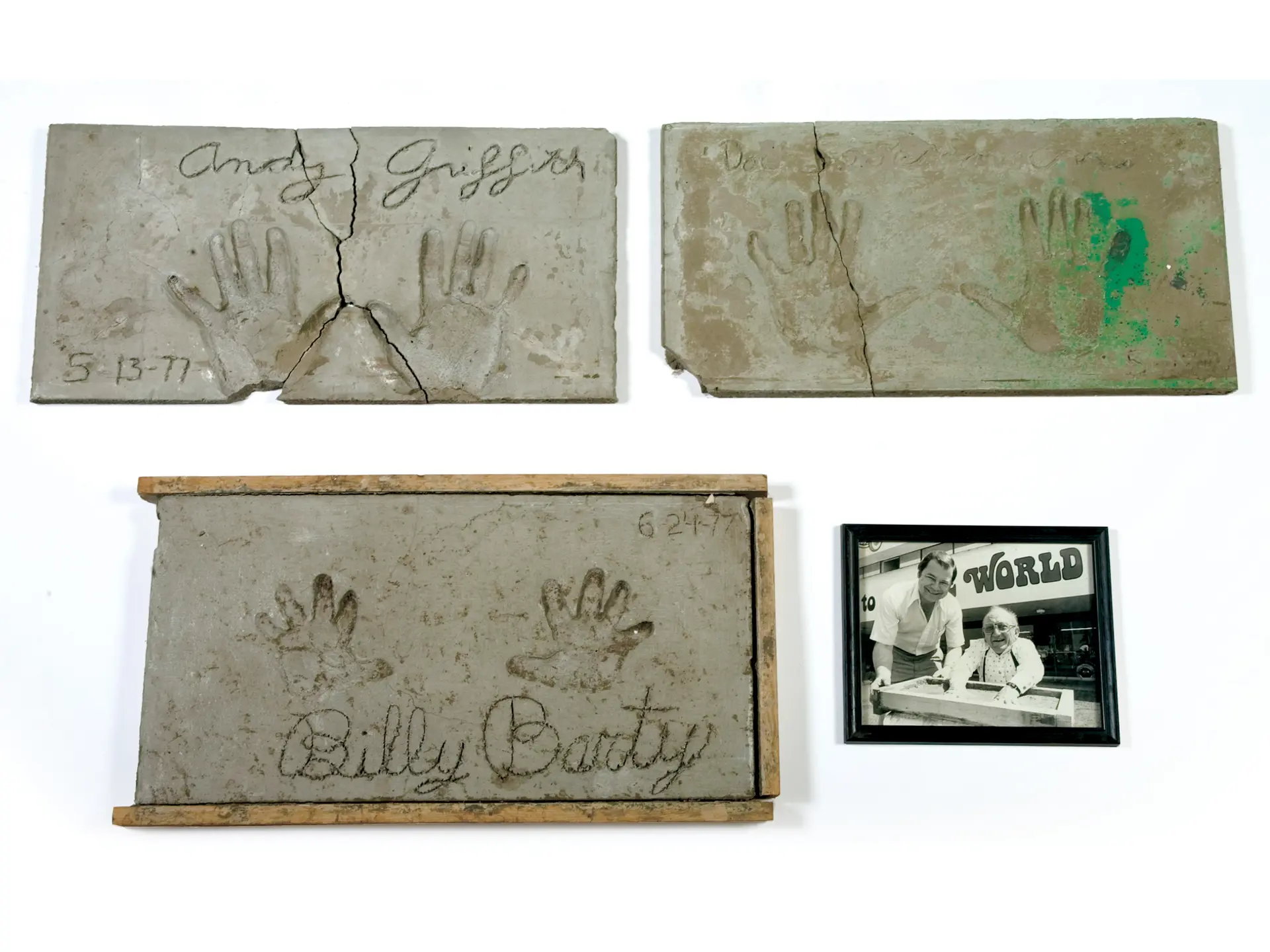 Cement Hand Prints | The Brucker Collection | RM Sotheby's