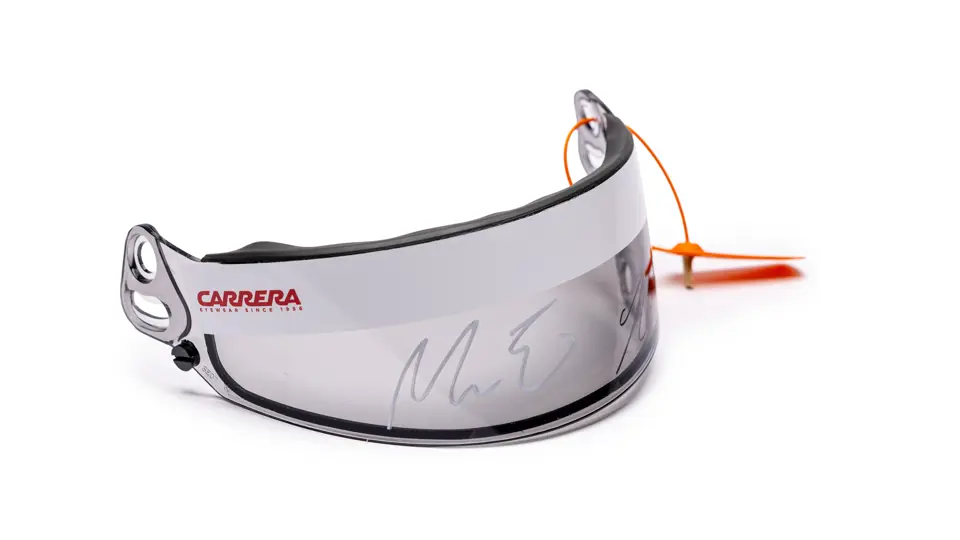 2018 Charles Leclerc and Marcus Ericsson Sauber Formula 1 Signed Visor ...