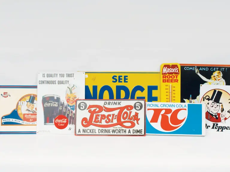 Soda Signs | The Al Wiseman Collection | RM Sotheby's