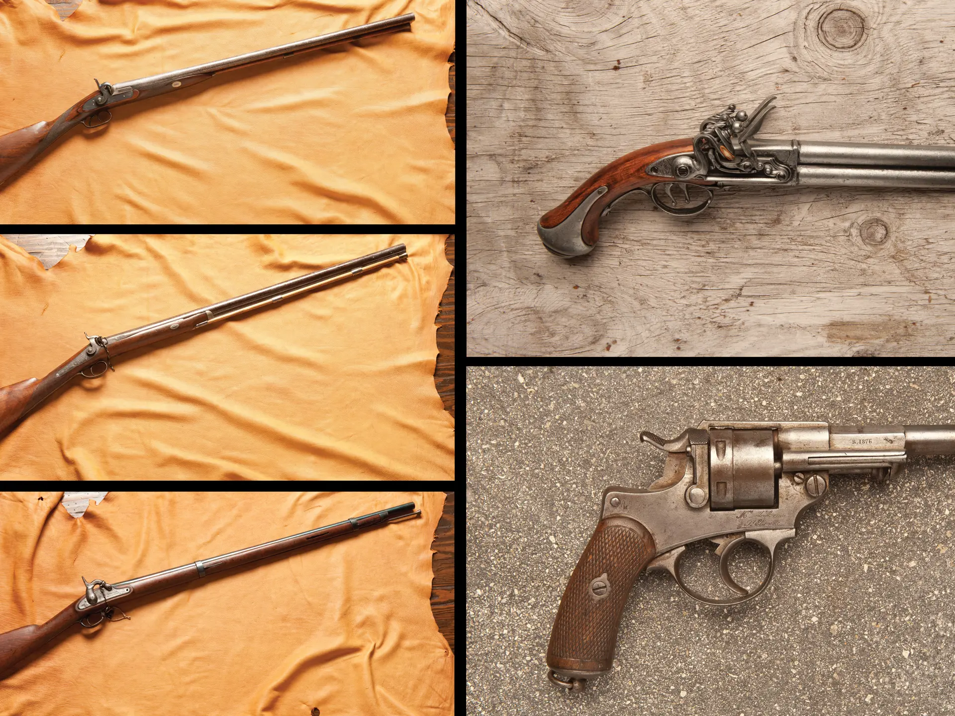 Five Assorted Guns | The Milhous Collection | RM Sotheby's