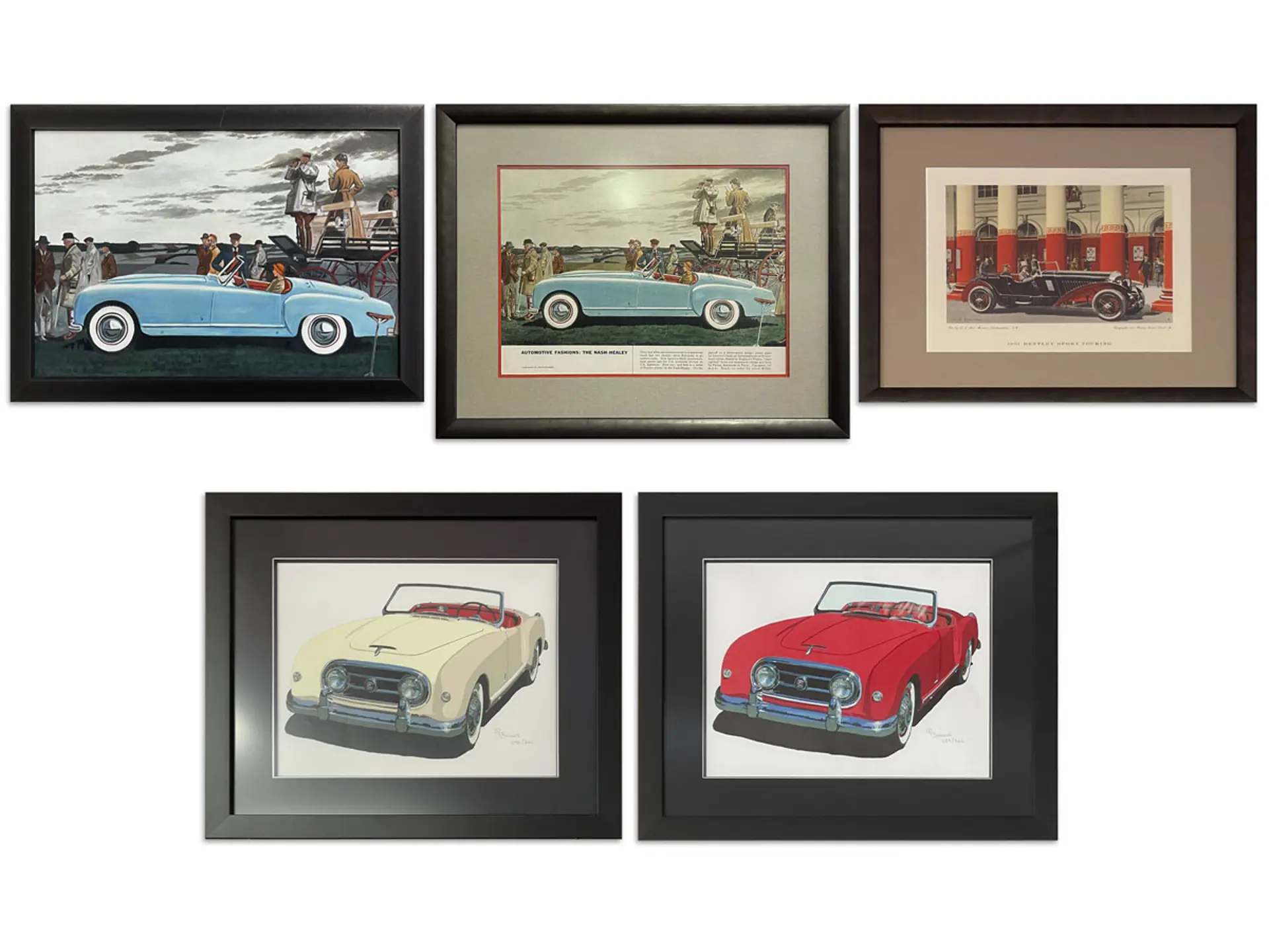 Five Nash Framed Prints | Gene Ponder Collection | RM Sotheby's