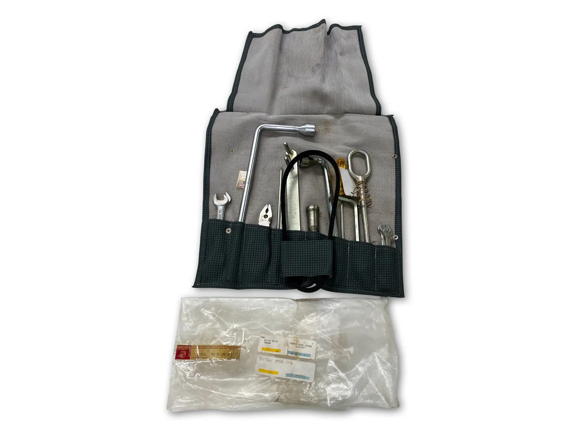 Porsche 911 Tool Kit, Woven Gray Vinyl, Packaged | The White Collection ...