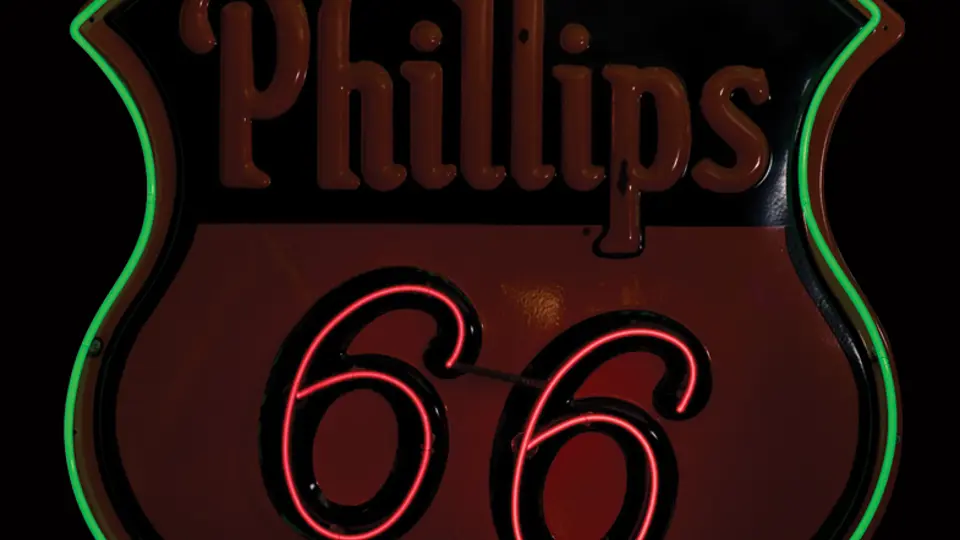 Phillips 66 Neon Sign | Vintage Motor Cars of Hershey 2009 | RM Sotheby's