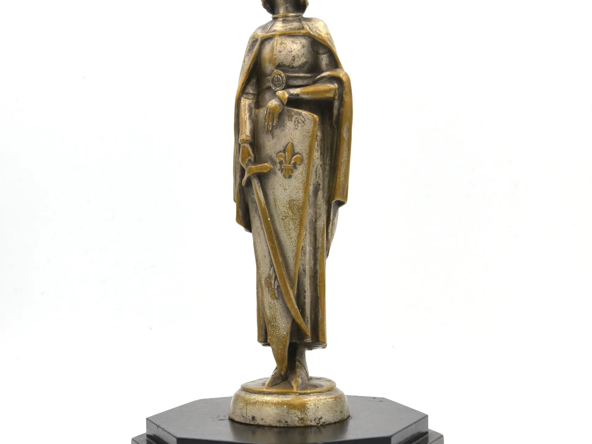 A 'Joan of Arc' mascot by Real Del Sarte, French, Circa 1916, Height 9 ...