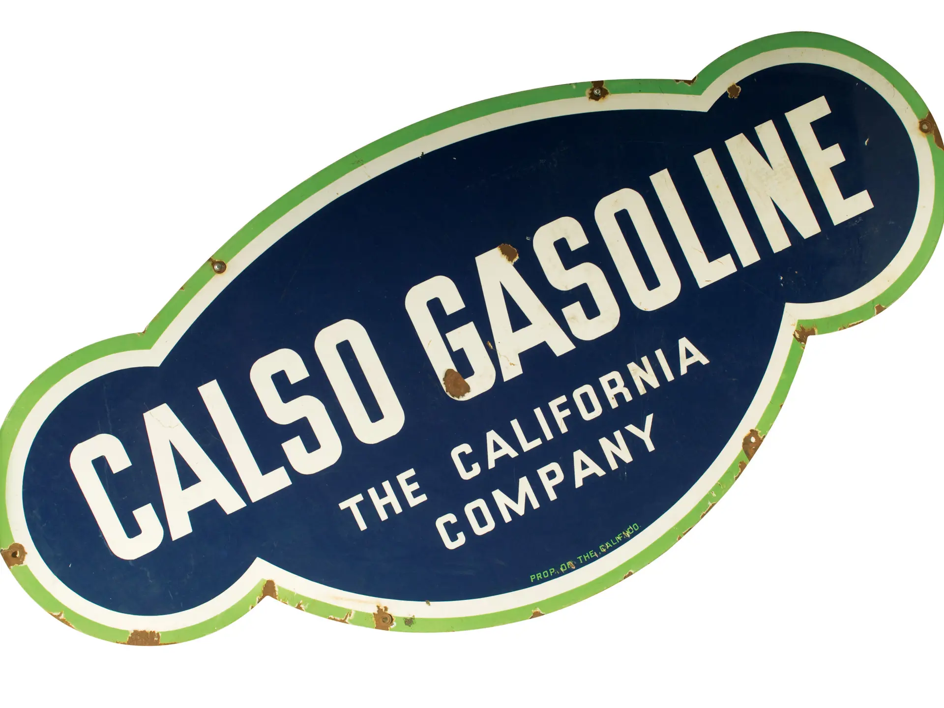 Calso Gasoline Sign | The Al Wiseman Collection | RM Sotheby's