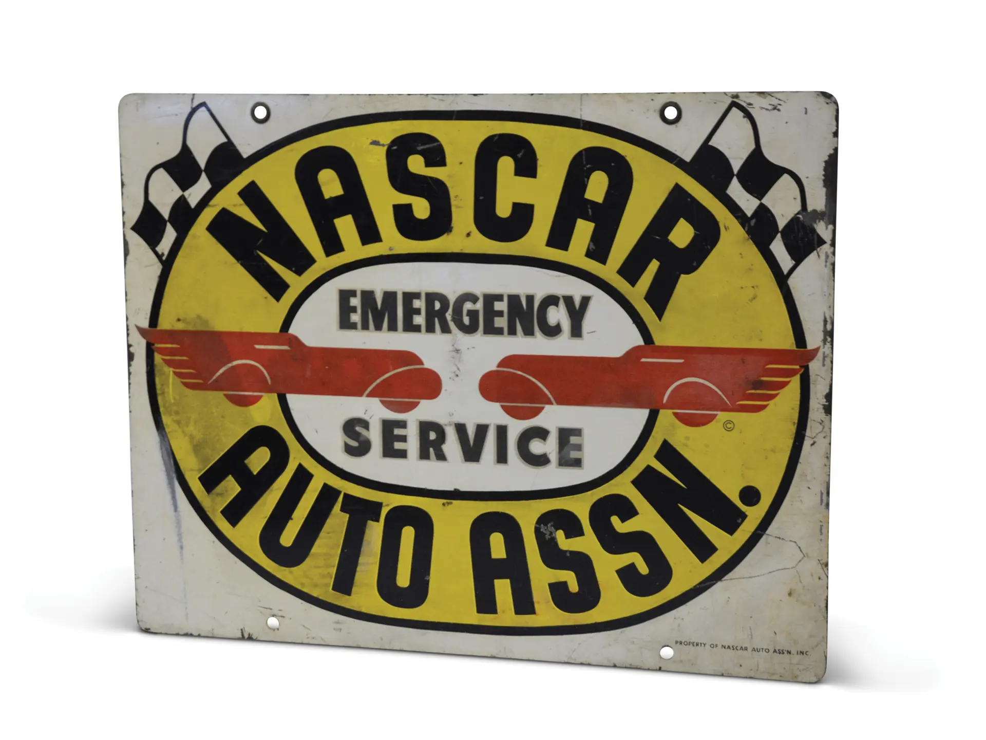 "NASCAR Auto Assn. Emergency Service" Metal Sign | Auburn Fall 2019 ...