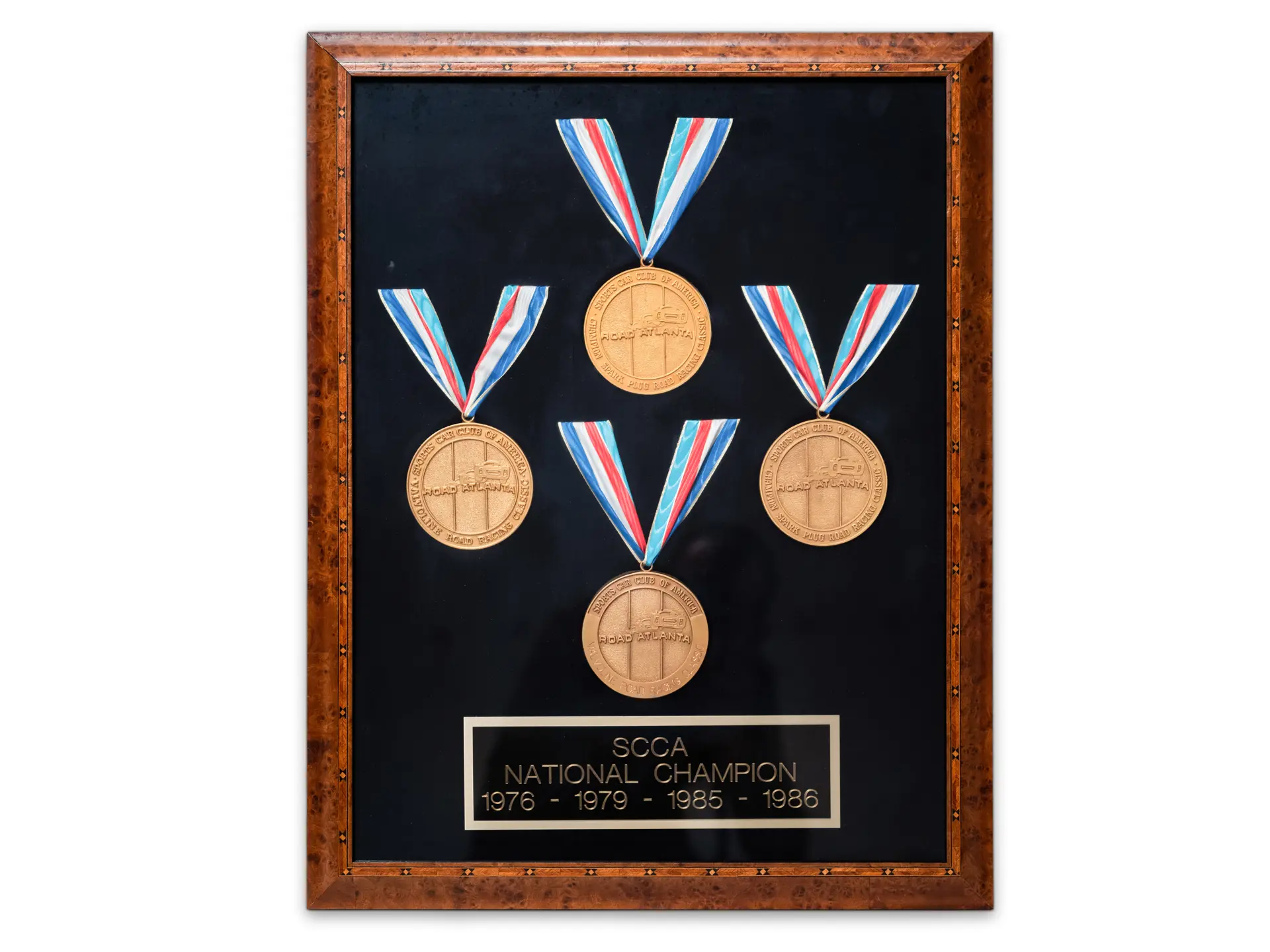 Four SCCA Road Atlanta National Champion Medals | High Speed: Paul ...