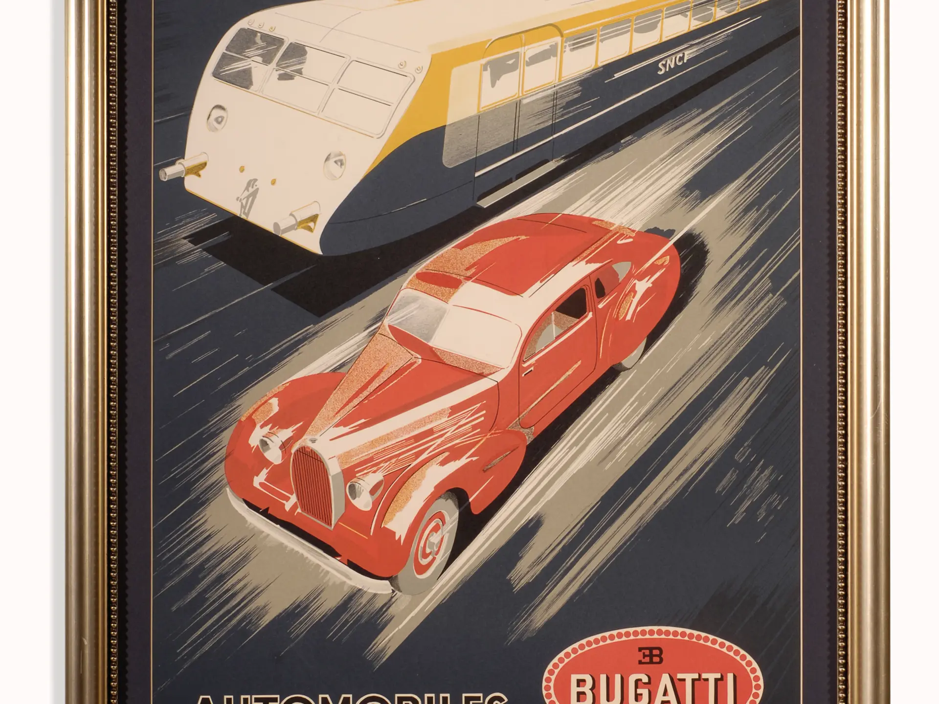 FRAMED BUGATTI POSTERS | The Ponder Collection | RM Sotheby's