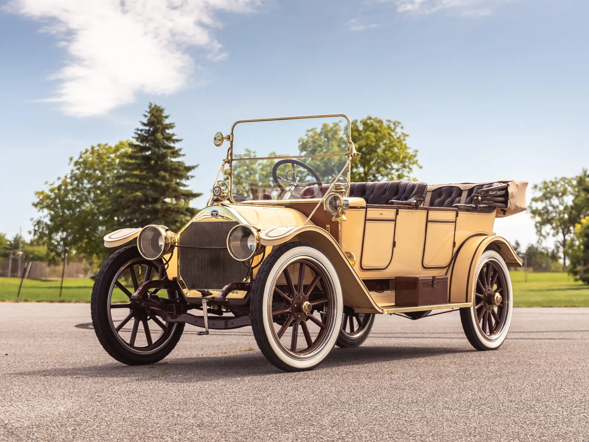1912 Pratt Model H 40 HP Five-Passenger Touring | Auburn Fall 2020 | RM ...