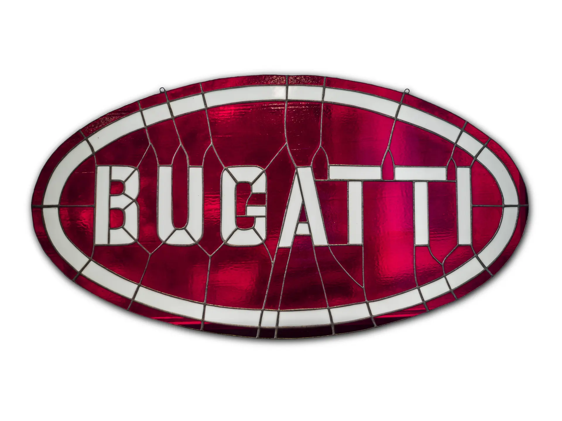 Bugatti Stained Glass Emblem | Gene Ponder Collection | RM Sotheby's