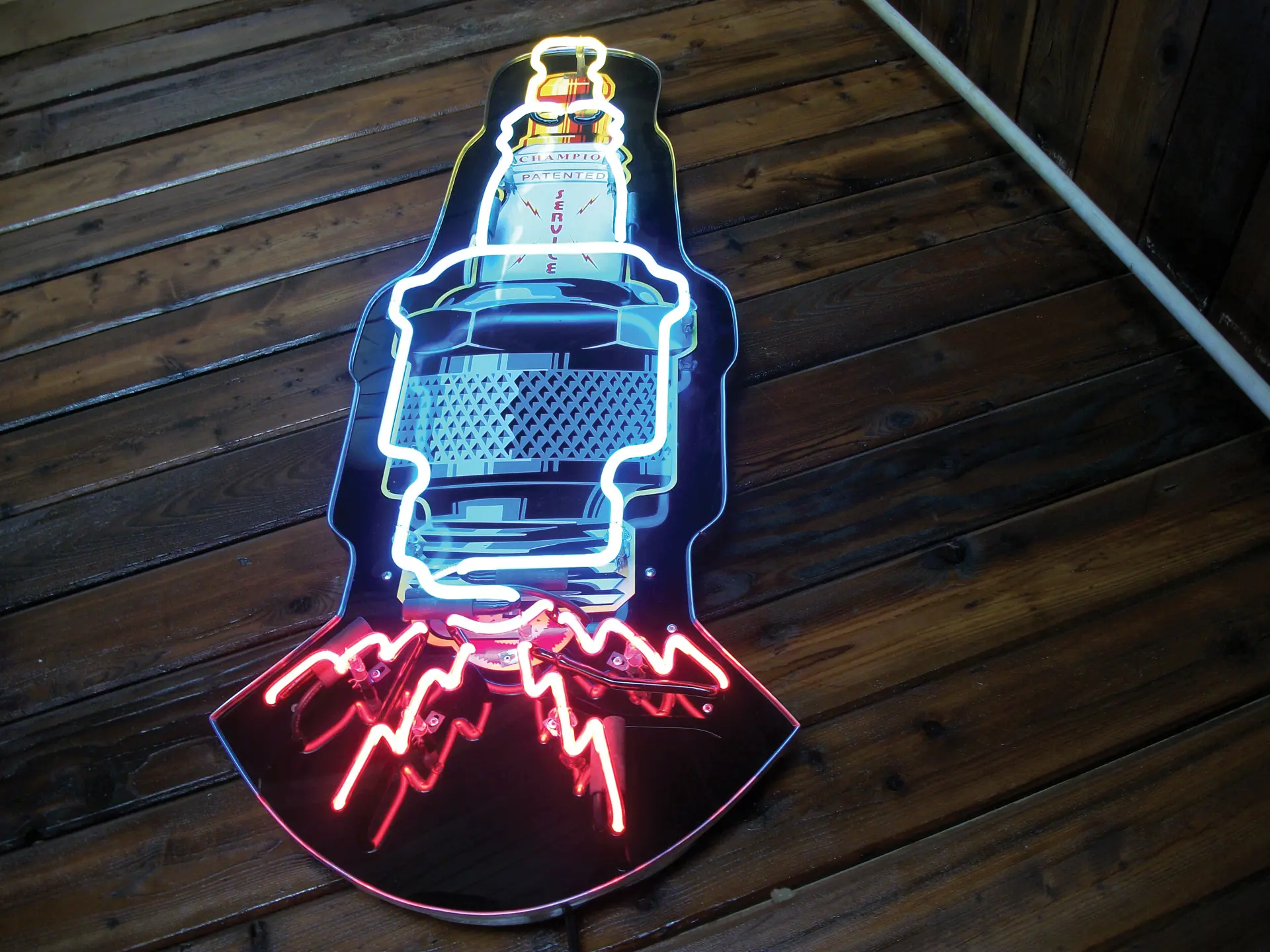 Spark Plug Neon (4 foot tall) | Auburn Fall 2013 | RM Sotheby's