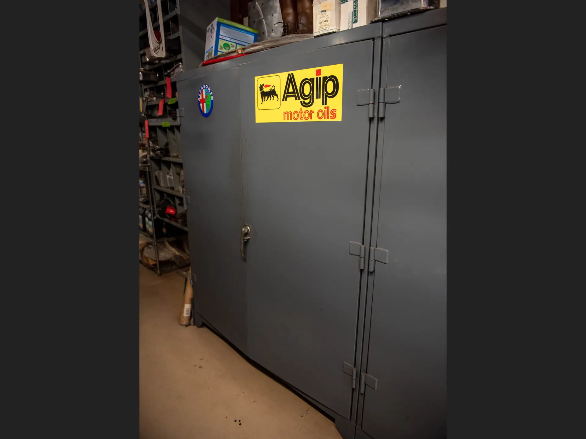 Parts Cabinet with Contents | Gene Ponder Collection | RM Sotheby's