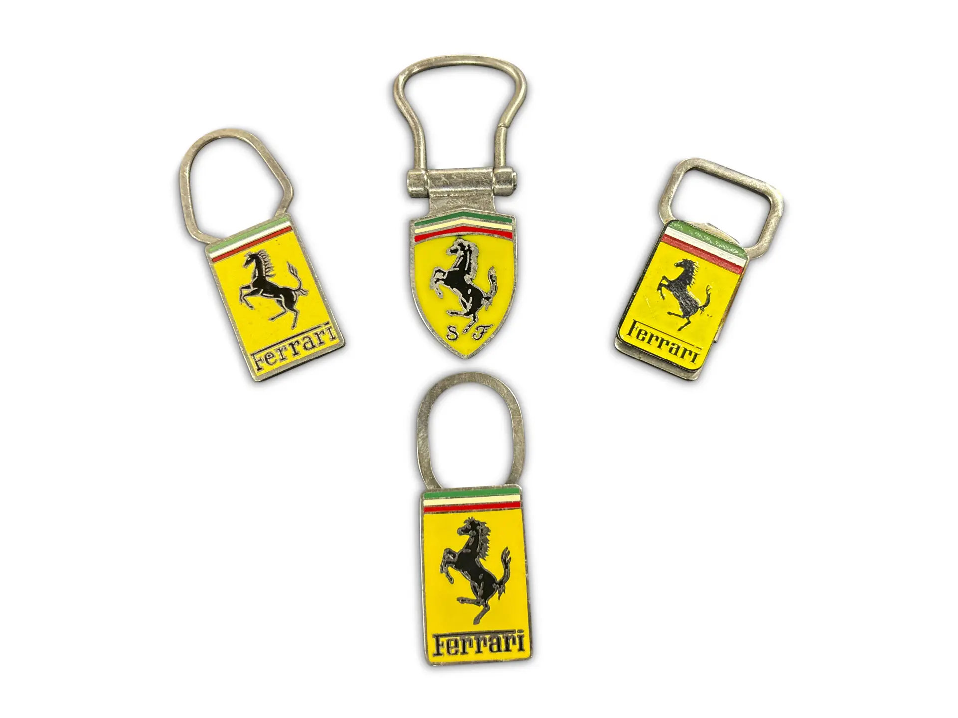 Four Ferrari Cavallino Rampante Keychains | The Cohen Collection | RM ...