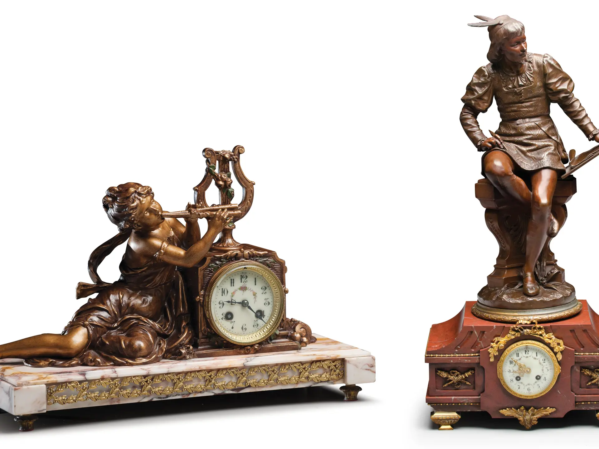 Pair of Mantle Clocks | The Milhous Collection | RM Sotheby's