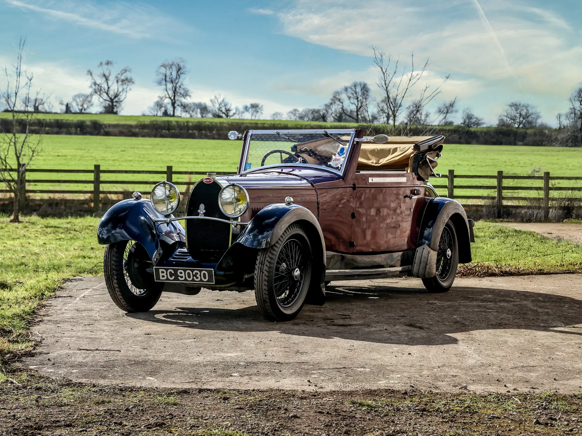 1929 Bugatti Type 44 Cabriolet by Lavocat et Marsaud | Cliveden House ...