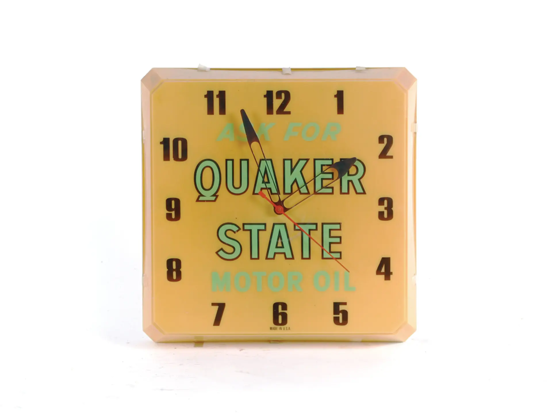 QUAKER STATE CLOCK | Private Collection of Tom & Marlene Stackhouse ...