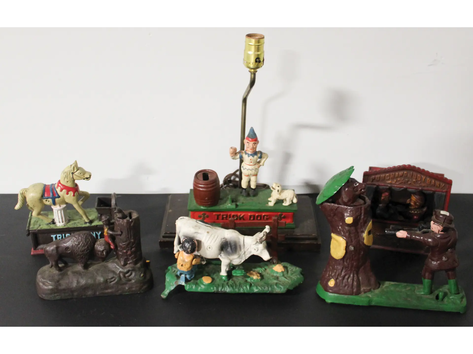 Reproduction Cast Iron Banks, Group of Six | Fort Lauderdale 2018 | RM ...