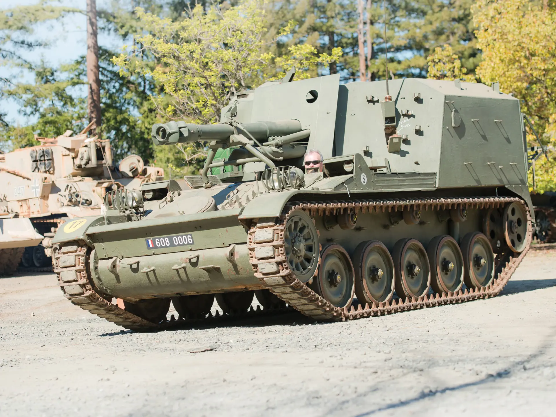 Mk 61 Ob 105 Au 50 (Self-Propelled 105-mm Howitzer Model 1950) | The Littlefield Collection | RM ...