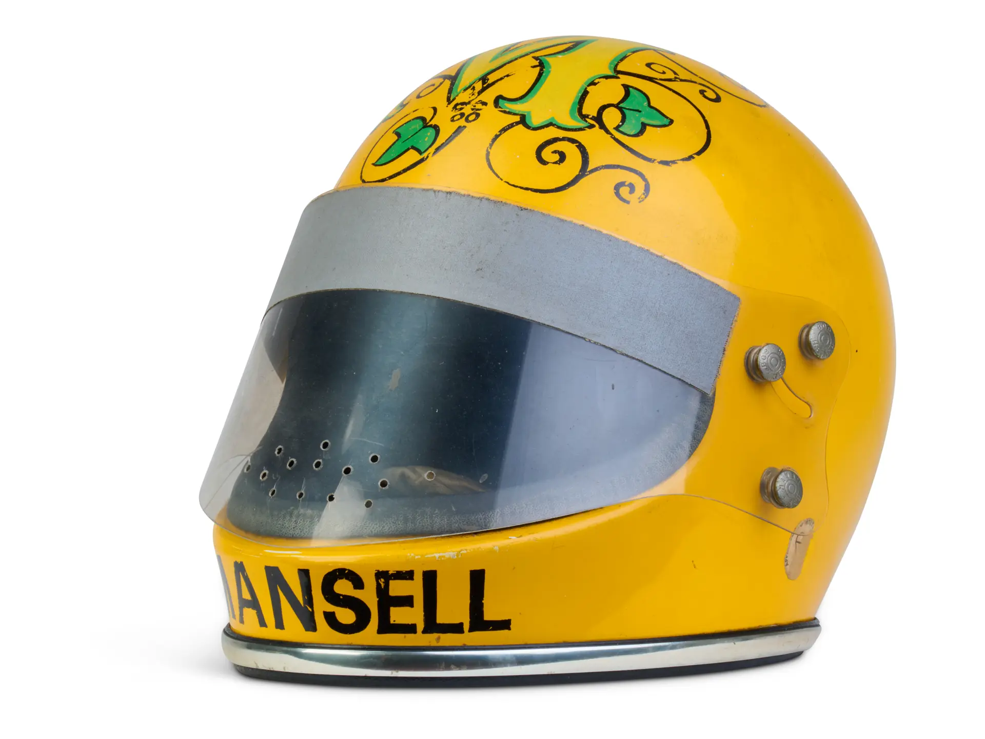 1978 Nigel Mansell Formula 3 Griffin Helmet | Nigel Mansell’s Legacy ...