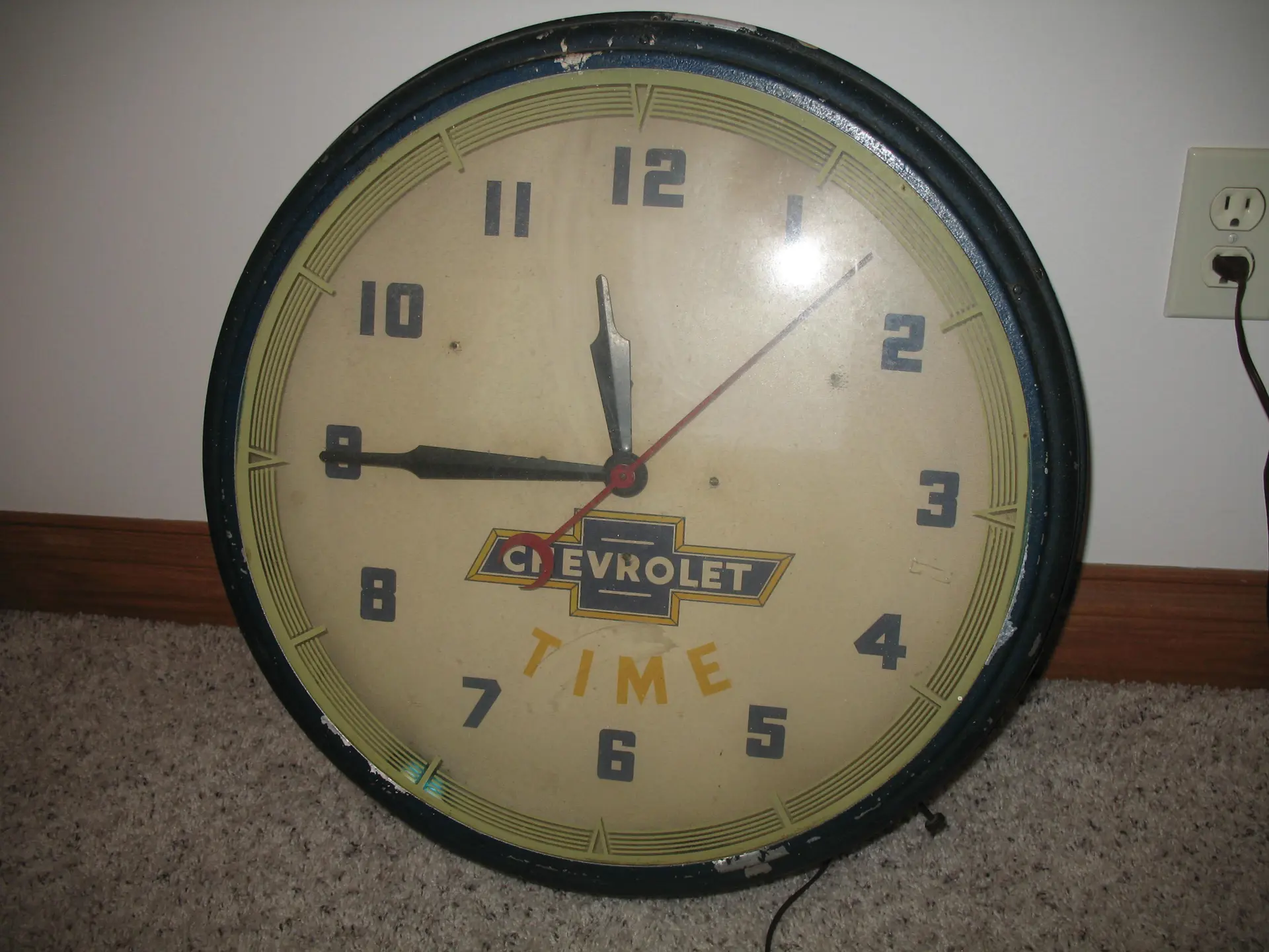 Original Chevrolet Time Neon Clock | Auburn Fall 2015 | RM Sotheby's