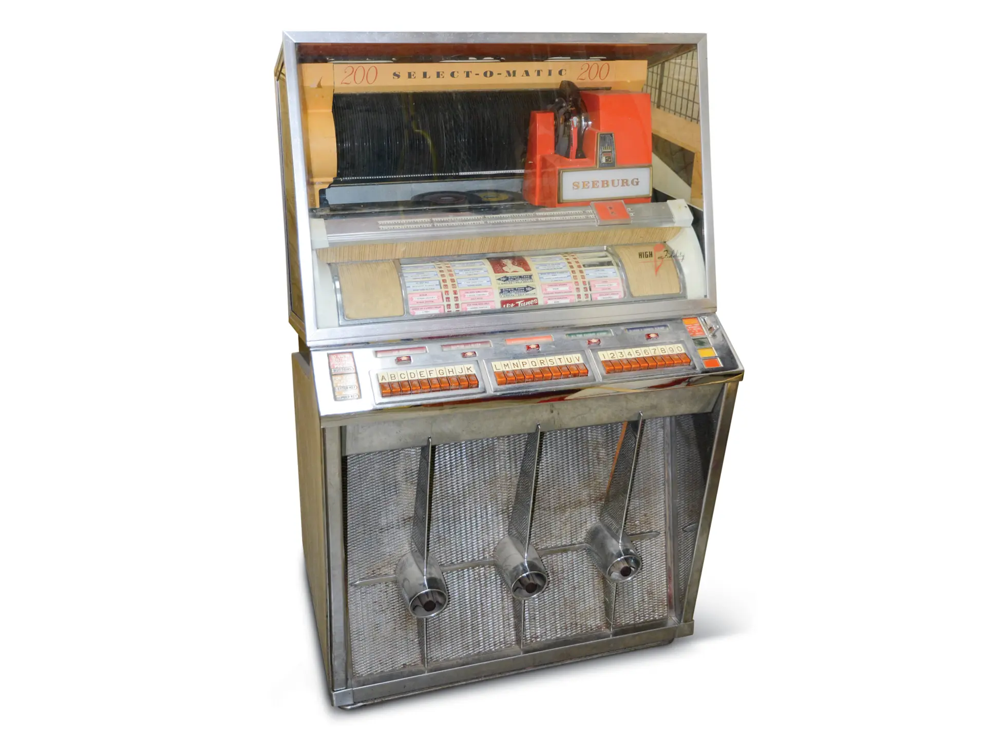 Seeburg Model No. KD-200 Coin-Op Jukebox | Auburn Spring 2019 | RM ...