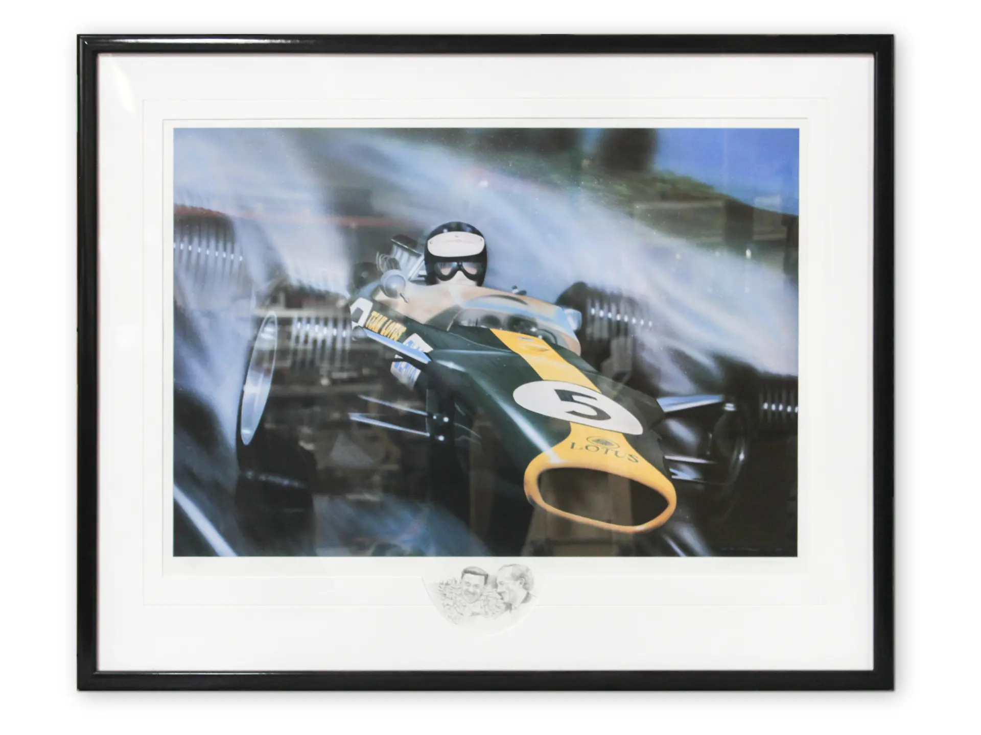 Jim Clark Framed, Limited Edition Print by Keith Murray | Hershey 2022 ...