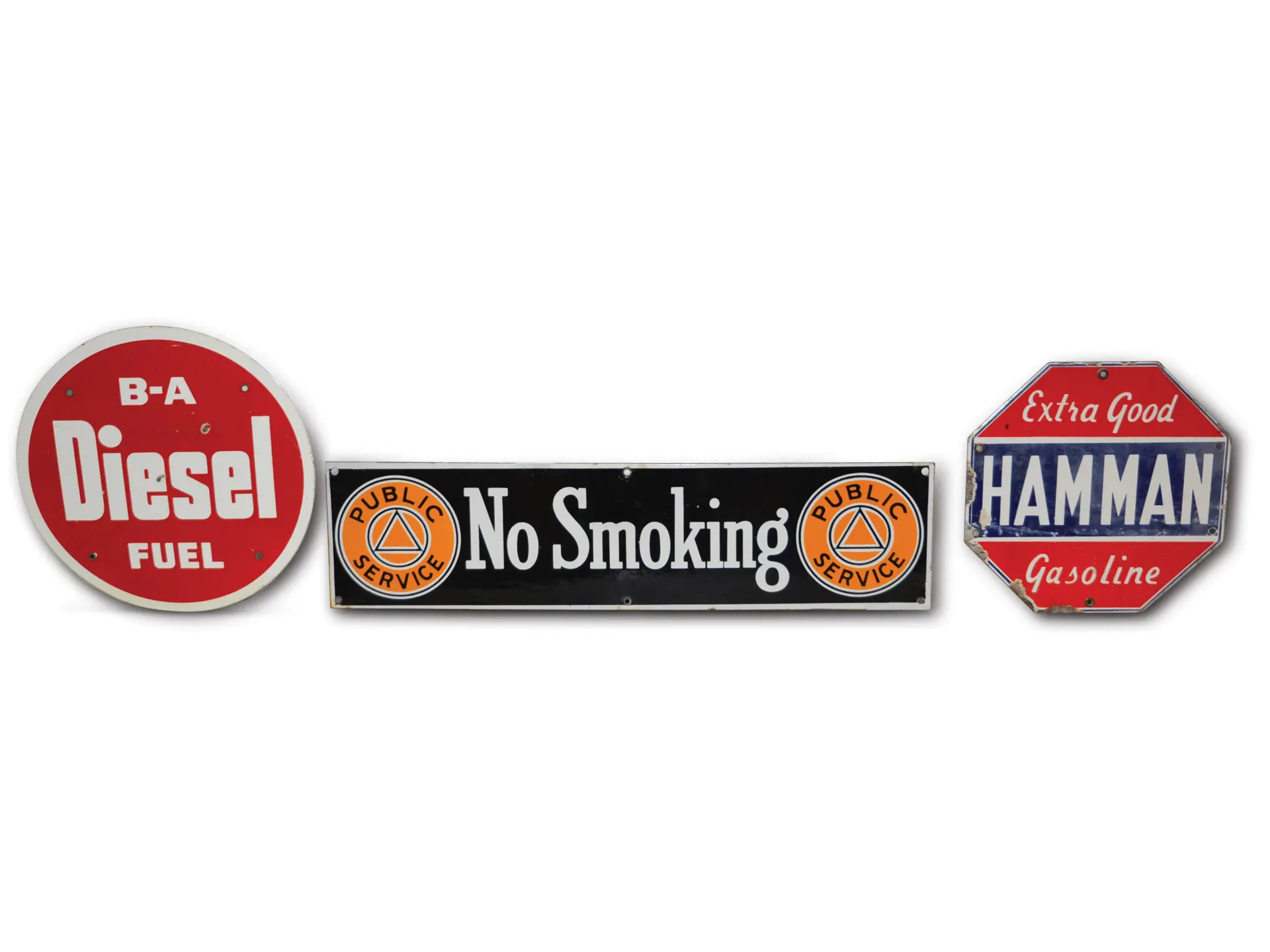 Three Porcelain Signs | Auburn Spring 2019 | RM Sotheby's