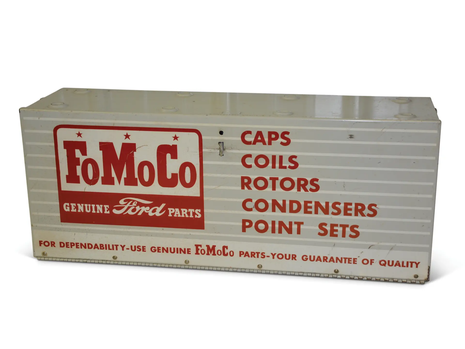 "FoMoCo Genuine Ford Parts" Metal Cabinet with Product | Auburn Fall ...