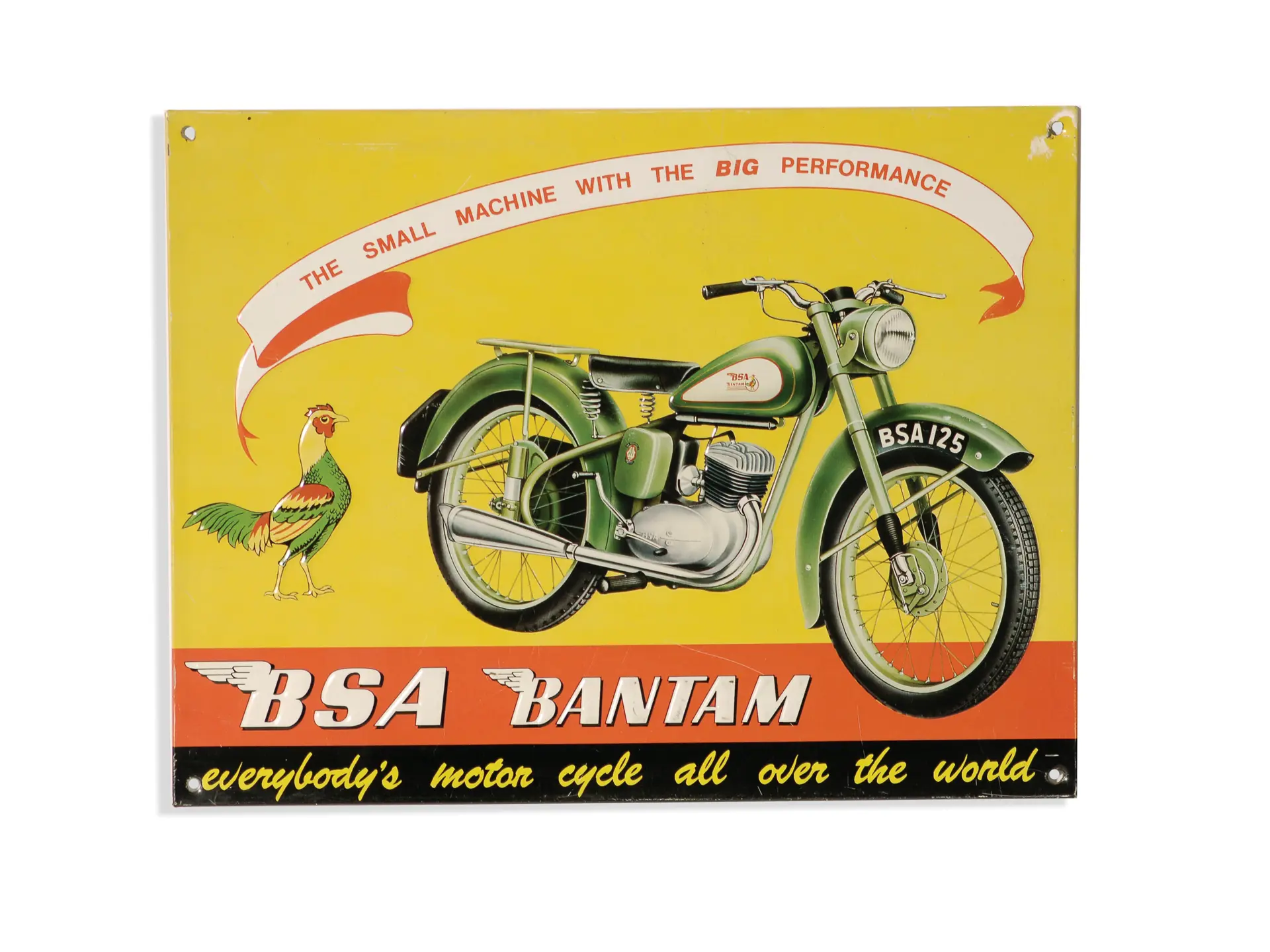 BSA AND NORTON MOTORCYCLES SIGN | The Ponder Collection | RM Sotheby's