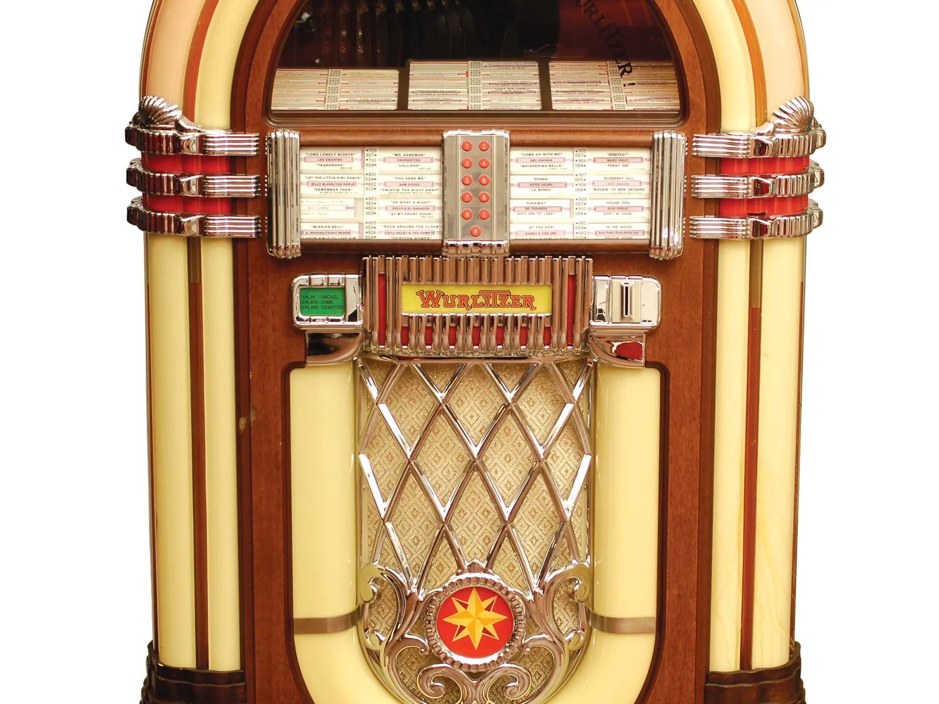 WURLITZER MODEL 1015 “ONE MORE TIME” JUKEBOX | The Ponder Collection ...