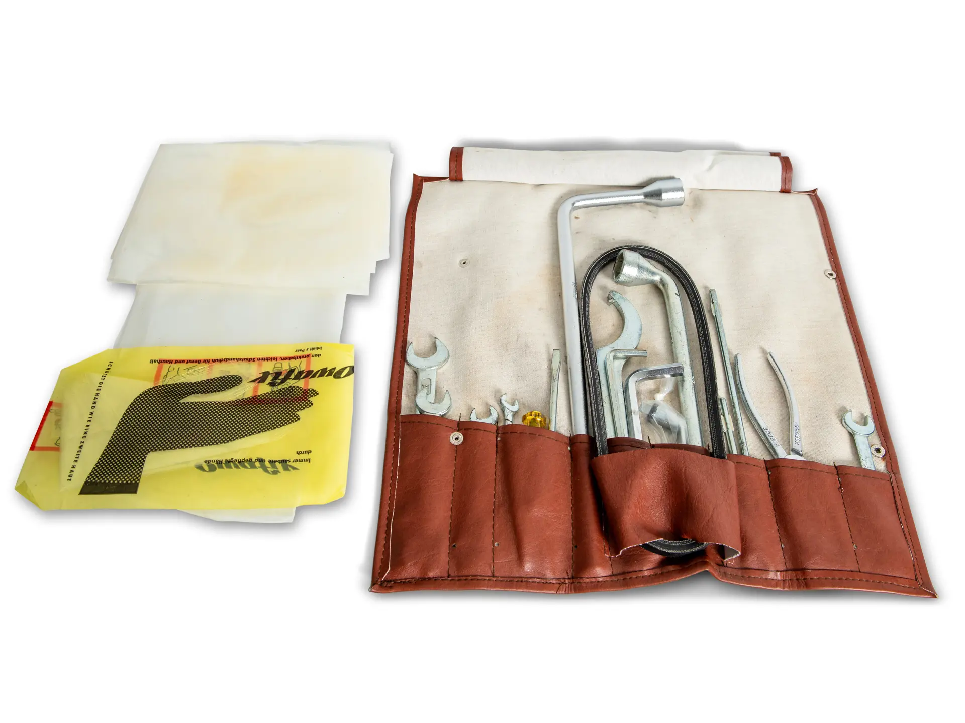 Porsche 911 G-Body Tool Kit, Brown Vinyl, Wrapped | The White ...