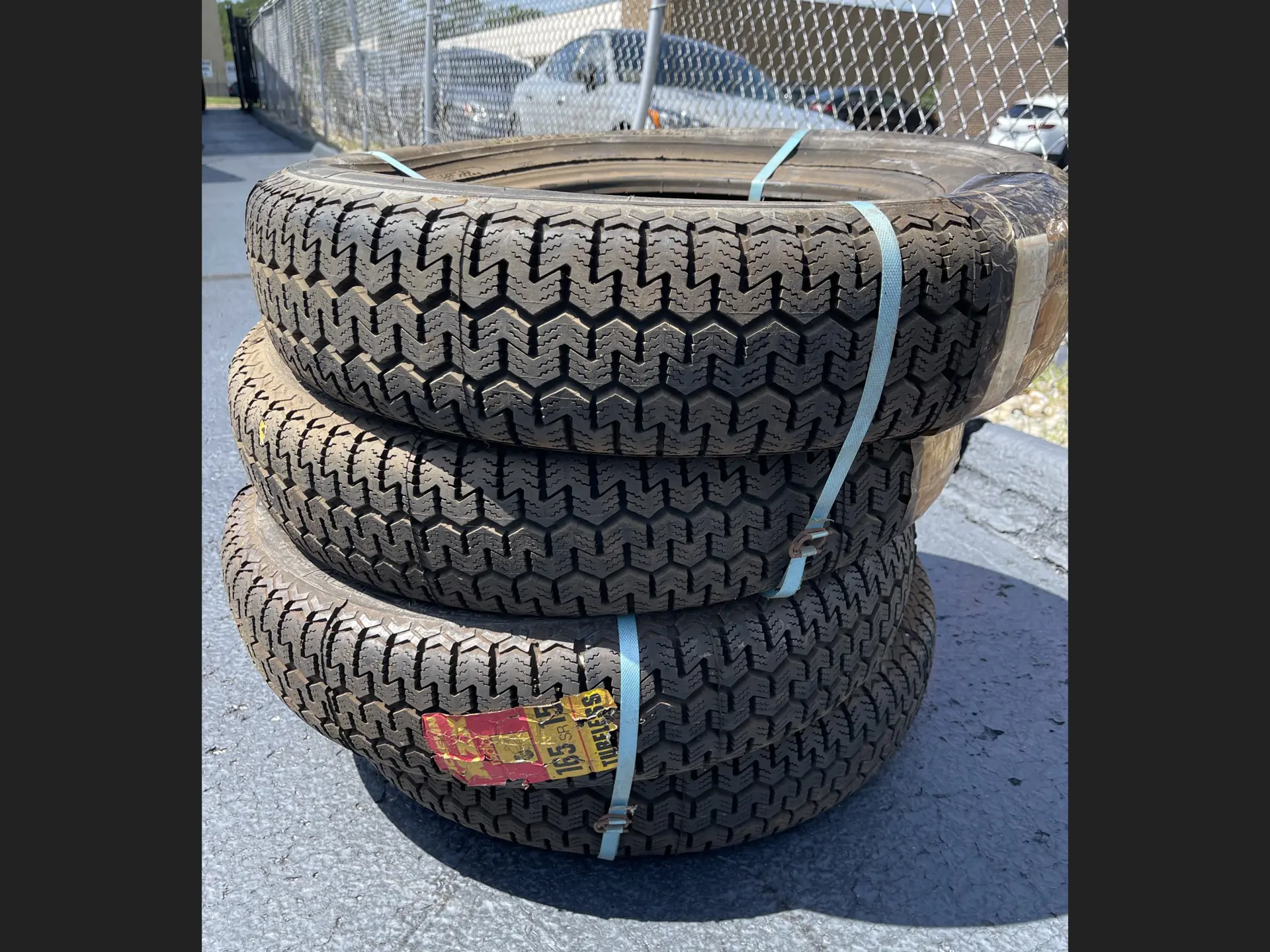 NOS Michelin XZX 165SR15 Tires - Originally Purchased for a Porsche 914 ...