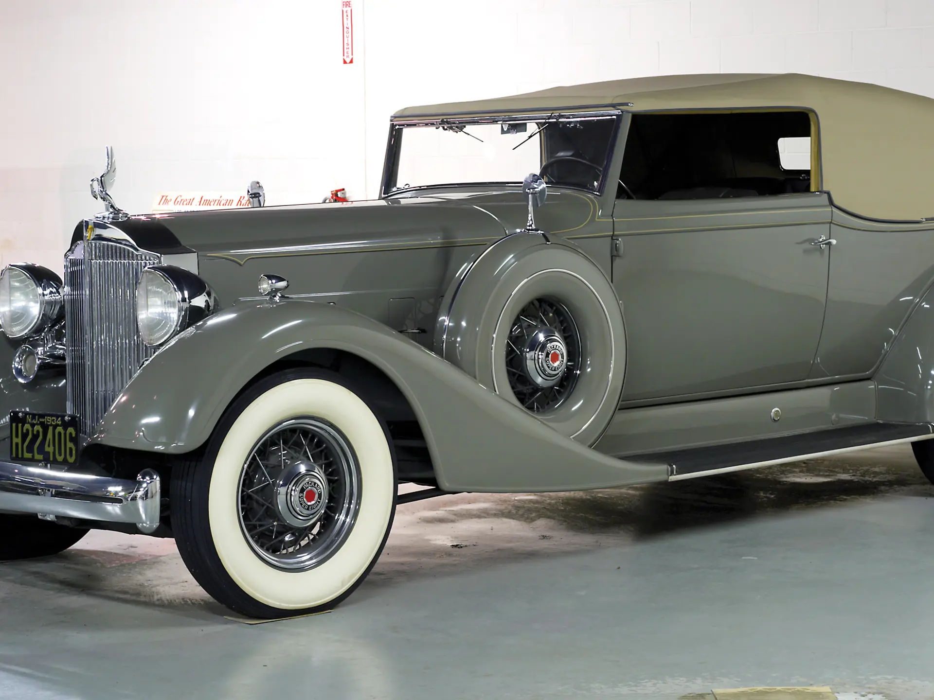 1934 Packard 1104 Super Eight Convertible Victoria | Automobiles of Arizona 2009 | RM Sotheby's