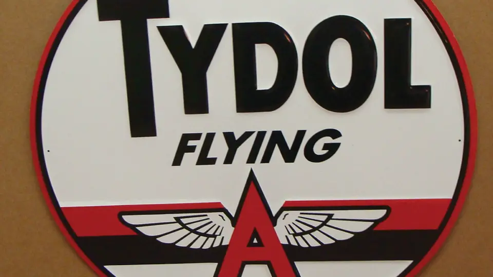 Tydol Flying A Advertising Sign | Auburn Spring 2014 | RM Sotheby's