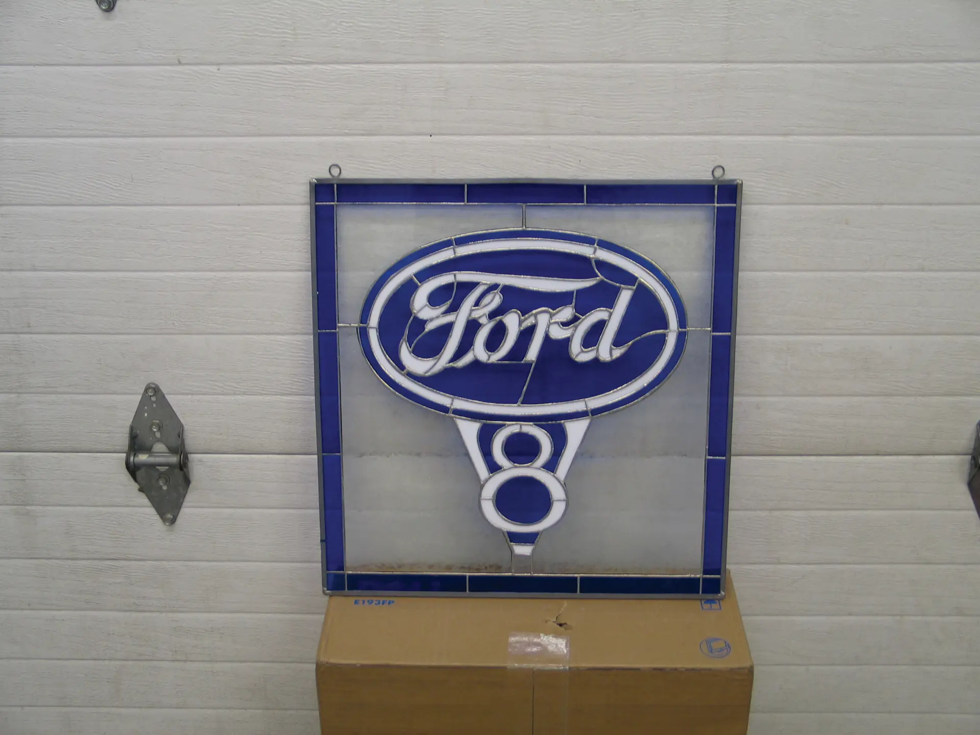 Custom made Ford leaded glass sign. | The Florida Collector Car Auction ...