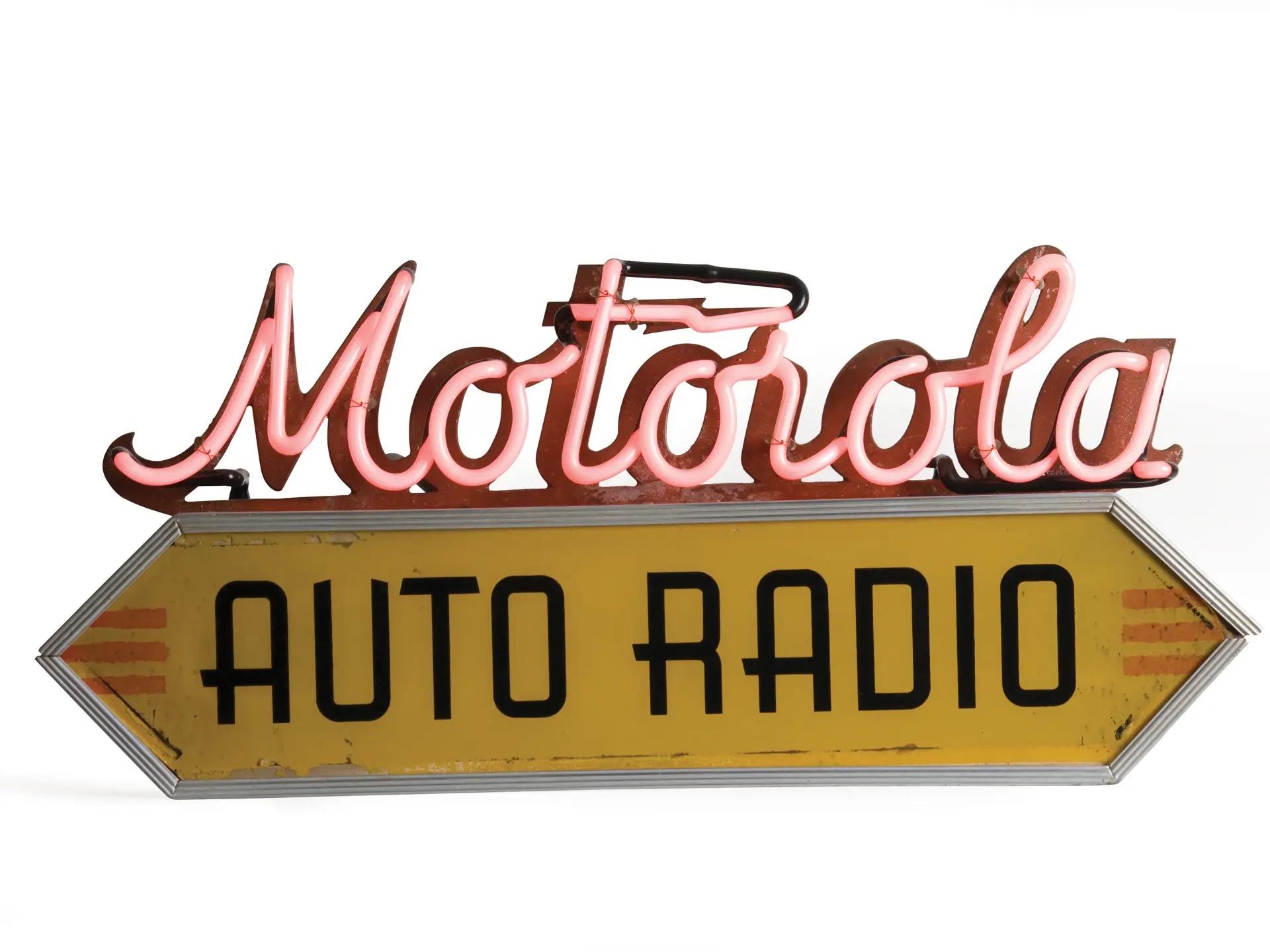 Motorola Auto Radio Neon Sign | The Astor Collection | RM Sotheby's