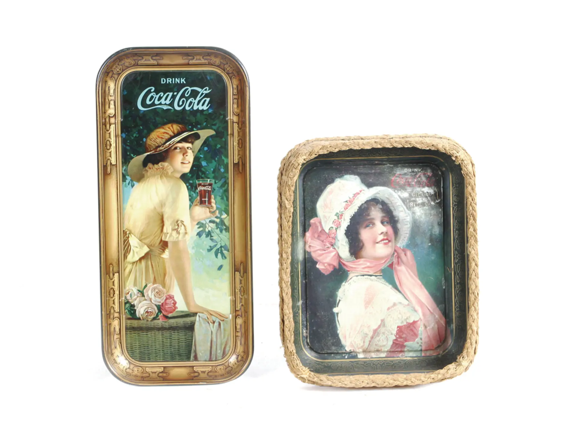 COCA-COLA SERVING TRAYS | Private Collection of Tom & Marlene ...