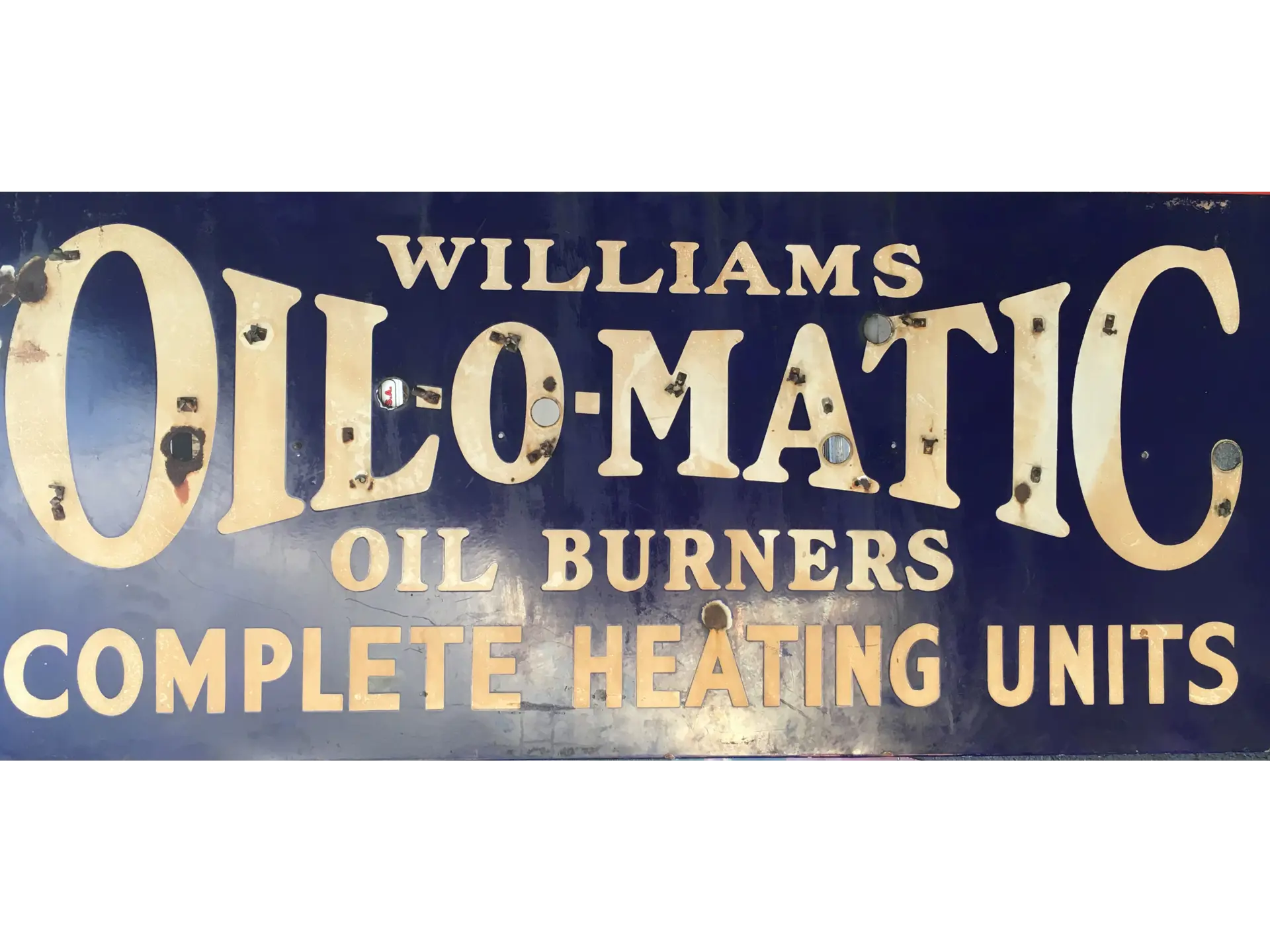 Williams OIL-O-MATIC Oil Burners Porcelain Neon Sign | Auburn Spring ...